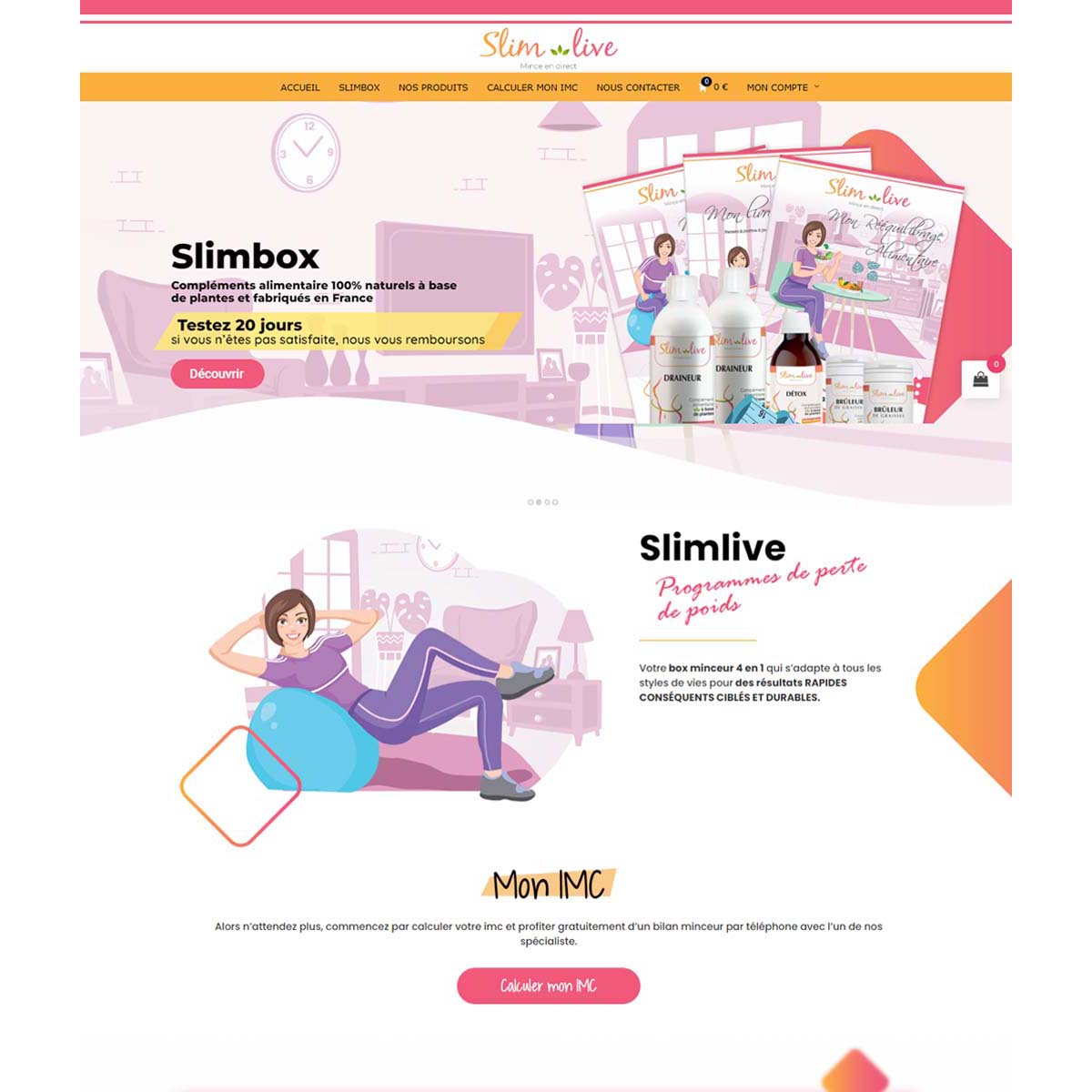 Slim Live - Processus Marketing